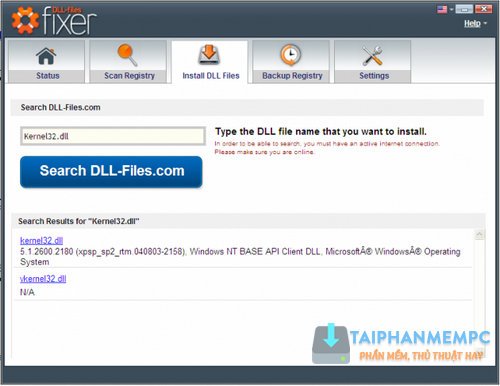 DLL-Files Fixer 3.3.91.3080 bản quyền – Sửa lỗi thiếu file DLL