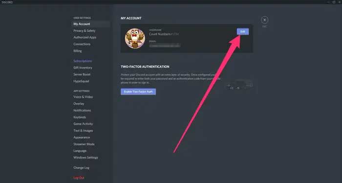 Cách đổi ảnh đại diện, tạo và chỉnh sửa trạng thái trên Discord